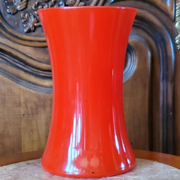 Accents | 8 Red Cylinder Vase | Poshmark